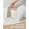 Amazon.com: Bake Choice Cake Boards 10 inch Round, 7 Pack Food-Graded ...