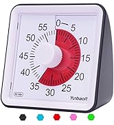Visual Timer with Protective Case, Yunbaoit Upgraded 60-Minute ...
