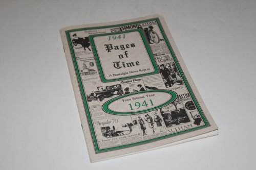 1941 Pages of Time (A nostalgia news report): Kardlets: Amazon.com: Books