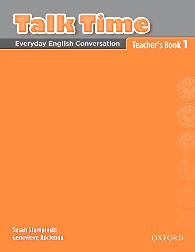 Amazon | Talk Time 1: Everyday English Conversation Teacher's Book ...