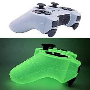 Silicone Case Cover for PS3 Controller Grips, Luminous Glow in Dark ...