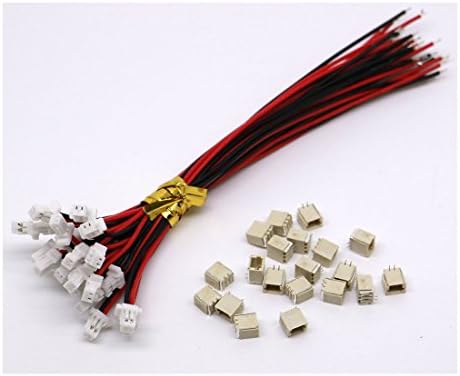 Jadeshay JST Connectors,Mini Micro JST Connector Plug 20 Pairs 3-Pin 1 ...
