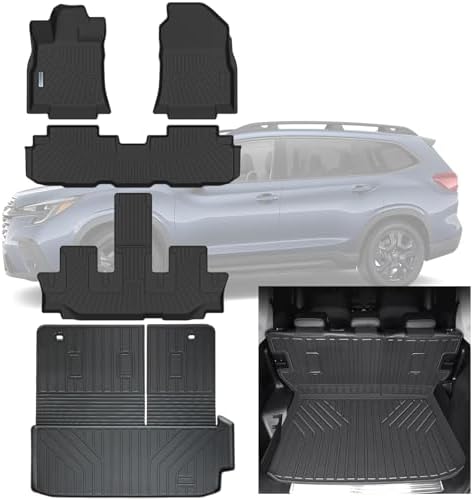Amazon.com: SANBAN-AXE Floor Mats & Trunk Mat for 2019-2023 2024 Subaru ...