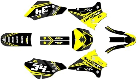 Amazon.com: Kalair GFX Graphics Kit for Suzuki DRZ 125 (2001-2007) Icon ...