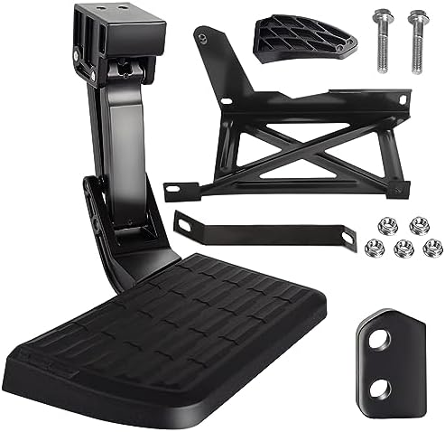 Aumzong Rear Bed Step Retractable Bumper BedStep,Replaces