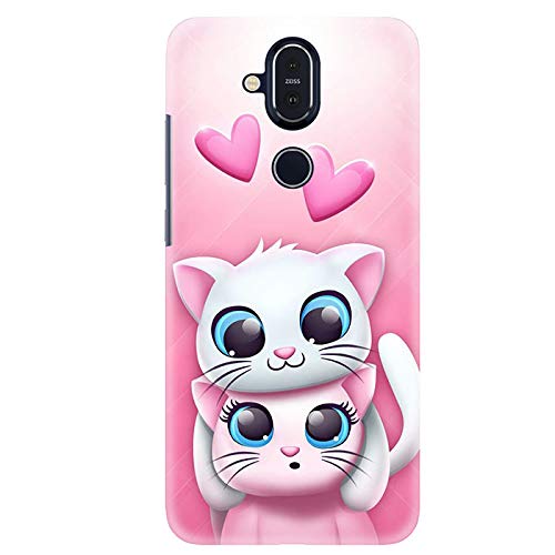 Marshland Latest Cute Cats Cartoon Character Pattern Printed Design ...