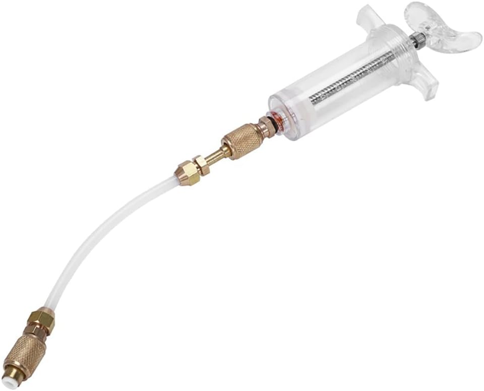 Amazon.com: Zcargel Oil Injector, R134A Ac Oil Injector Kit Oil/Dye ...