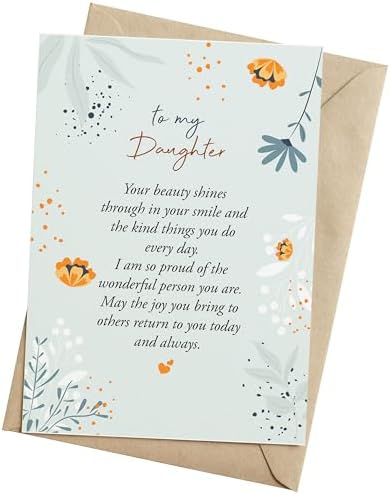 Amazon.com : Mom Birthday Card, Card For Mother, Her, Women - Size 5x7 ...