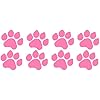 Amazon.com: 8 Paw Prints Sticker Pink - Dog, Puppy, Pooch Lover ...
