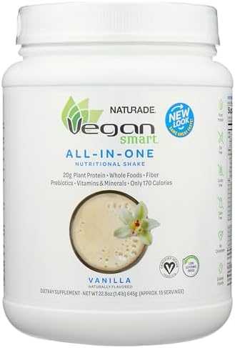 Amazon.com: Vegansmart Naturade Plant Based Vegan Protein Powder - All ...