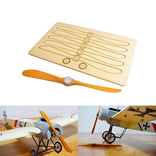 Wooden propeller for model aeroplanes, 138 mm length, plywood, as ...