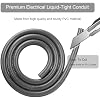 HOMNUTS Electrical Conduit Kit 3/4'' 4FT Grey Electrical AC Whip Kit ...