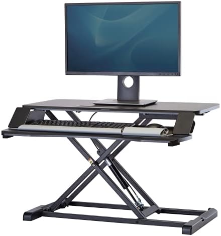 Fellowes Corsivo Height-Adjustable Sit-Stand Desk Attachment ...