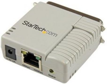 Amazon.com: StarTech.com 1 Port 10/100 Mbps Ethernet Parallel Network ...