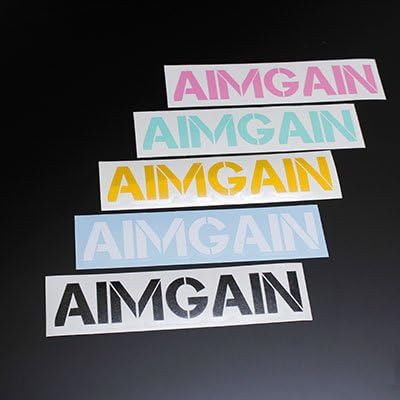 Amazon | エイムゲイン(AIMGAIN) AIMGAIN POP ステッカー パステルグリーン 18-0003 | ステッカー ...
