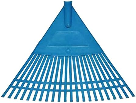 Plastic Garden Rake for Leaves, Lawn, Hay, 55 cm / 21.65 in with 22 ...
