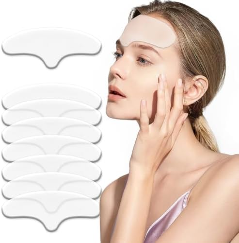 Amazon.com: Pacify 8 Pcs Silicone Forehead Wrinkle Patches, Reusable ...