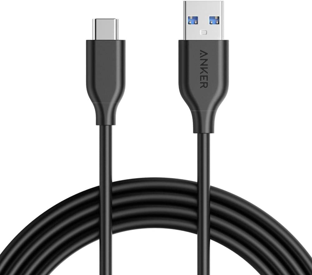 Anker USB C Cable, Powerline USB 3.0 to USB C Charger Cable (6ft) with ...