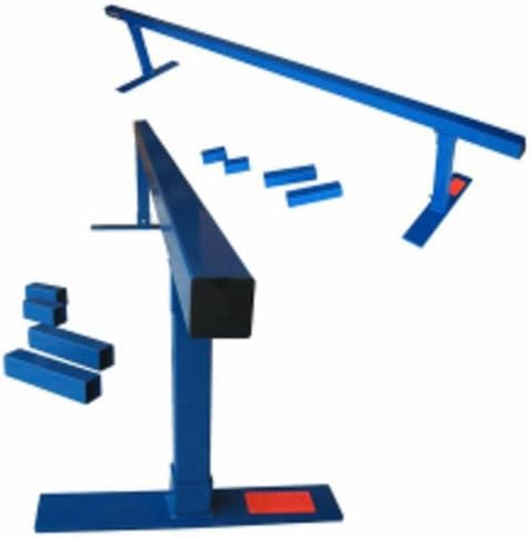 Amazon.com : Mojo Square Skateboard or BMX Grinding Rail Blue : Sports ...