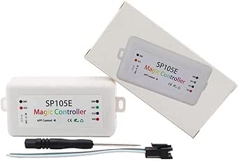 TOPXCDZ WS2812B WS2811 Led Controller SP105E Bluetooth App Control ...