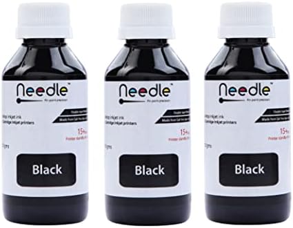 Needle Cartridge Inkjet Ink Refill 3x100gms (Black) |Compatible with ...