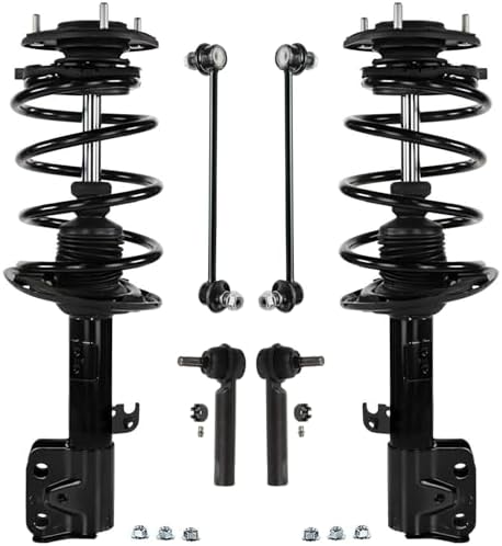 Amazon.com: Detroit Axle - 1.8L Front 6pc Struts Kit for 14-19 Toyota ...