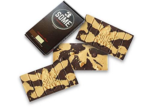 Amazon.com : 3 Some Chocolates Signature Gourmet Chocolate Bars (Dark ...