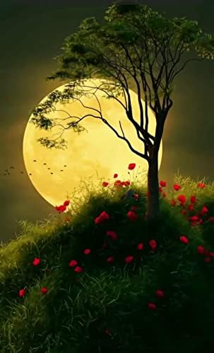 Samriddhi Moon Chand. decoration wall picture Large Wall Paper Poster ...