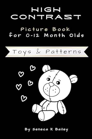 Amazon.com: High Contrast Toys & Patterns Picture Book for 0-12 Month ...