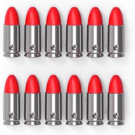 Amazon.com : YiZhun 9MM Snap Caps Training Dummy Rounds, Reusable Dry ...