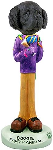 Amazon.com: Newfoundland Party Animal Doogie Collectable Figurine ...