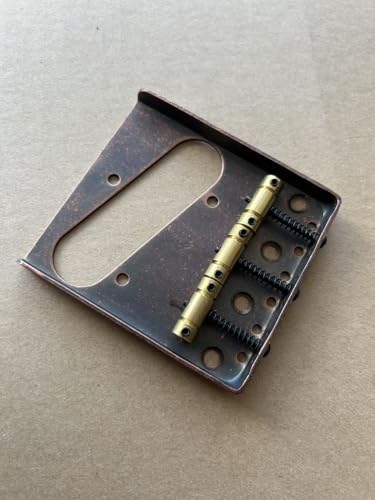 Amazon.com: Aged Red Bronze Telecaster Bridge – Ashtray with Brass ...
