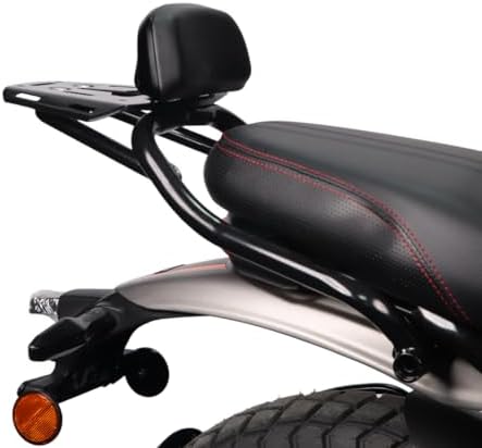 TVS Ronin-2025 Edition Short Touring Kit with Backrest, Pillion Holding ...
