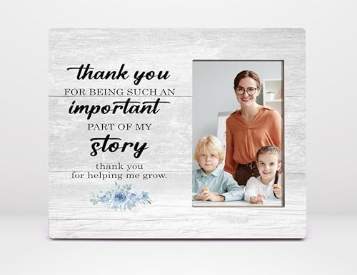 Amazon.com - Zauly Thank You Gift for Teacher Wood Picture Frame ...