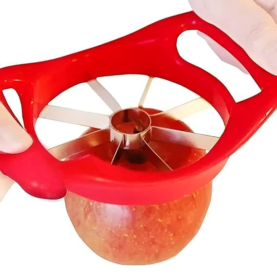 Mini Apple Slicer Corer Cutter Divider with 8 Stainless Steel Sharp ...