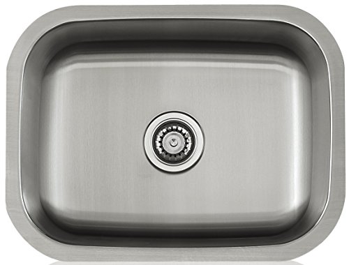 Lenova LS18304 Apogee 18-Gauge Stainless Steel Single Bowl - Want It All