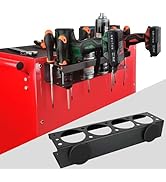 MUTUACTOR Super Power Tool Organizer, Non-Slip 4 Drill Holder Magnetic ...