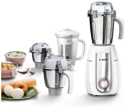 Buy Bosch TrueMixx Style Mixer Grinder MGM6642DIN 750 W (Dark Blue ...