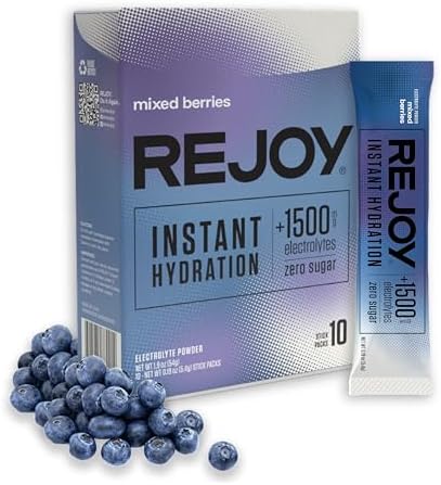 Rejoy – Electrolyte Powder Packets, 10 Sticks – Hydration Drink Mix ...