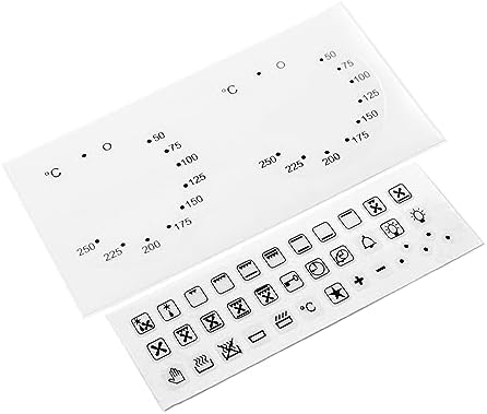HALLMERS 50-250 Degree Celsius Gradient Temperature Dial + 38 Symbols ...