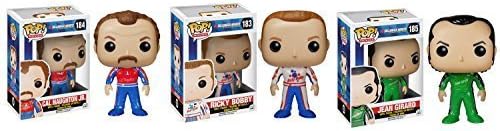 Funko Talladega Nights Jean Girard, Cal Naughton Jr. and Ricky Bobby ...