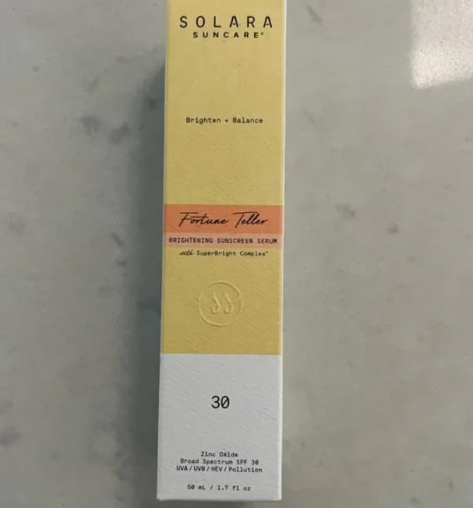 Amazon.com: SOLARA SUNCARE Fortune Teller Tinted Serum, SPF 30 ...