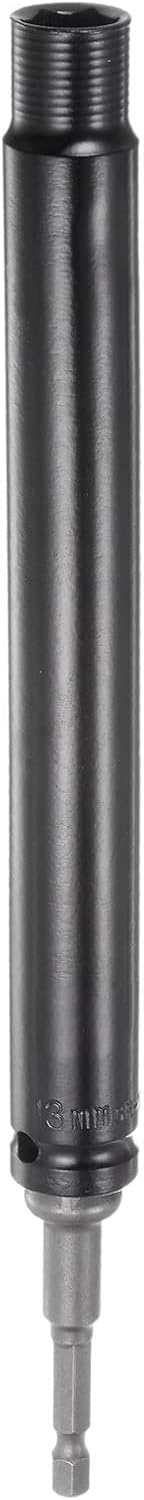 sourcing map Extra Long Hollow Socket, 13mm x 200mm Deep Well Impact ...