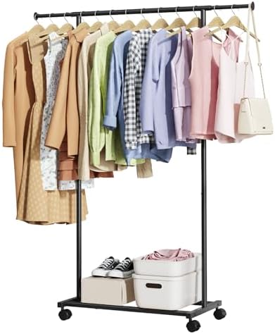 Z Racks For Clothing Heavy Duty Buy MISSLO 2 Shelves Clothing Racks For ...