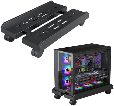 Amazon.com: COOLOUS Adjustable PC Stand,Computer Tower Stand Tower ...