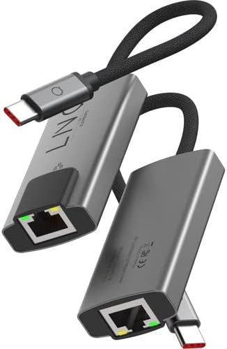 LINQ 2.5GBE USB-C ETHERNET ADAPTER : Amazon.co.uk: Computers & Accessories