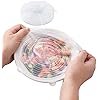 Silicone Stretch Lids, Various Sizes Cover for Bowl Reusable ...