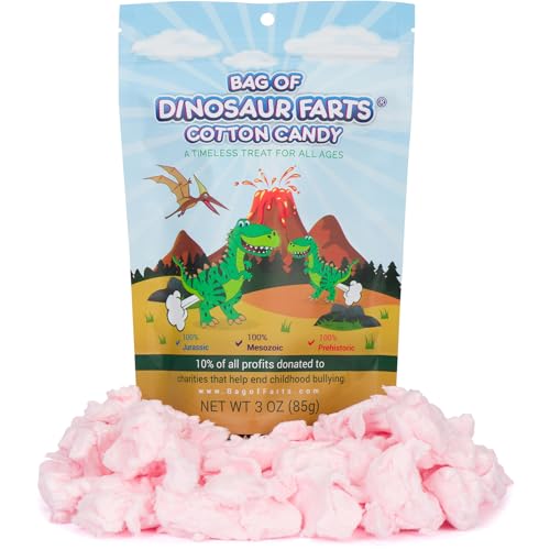 Snapklik.com : Bag Of Dinosaur Farts Cotton Candy Funny For All Ages ...