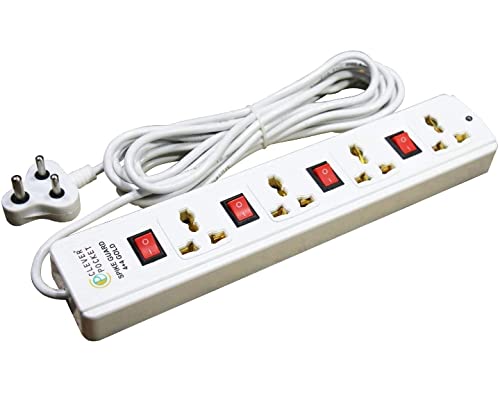 Buy Mk Enterprise Switches, 6 amp Multi Plug Point International ...