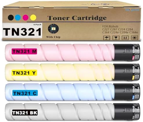 Amazon.com: 4-Pack TN221 TN-221 TN321 TN-321 Toner Cartridge Black Cyan ...
